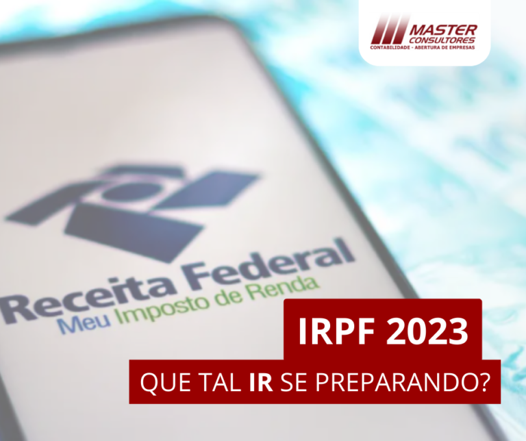 IRPF 2023 - Contabilidade na lapa - SP | Master Consultores